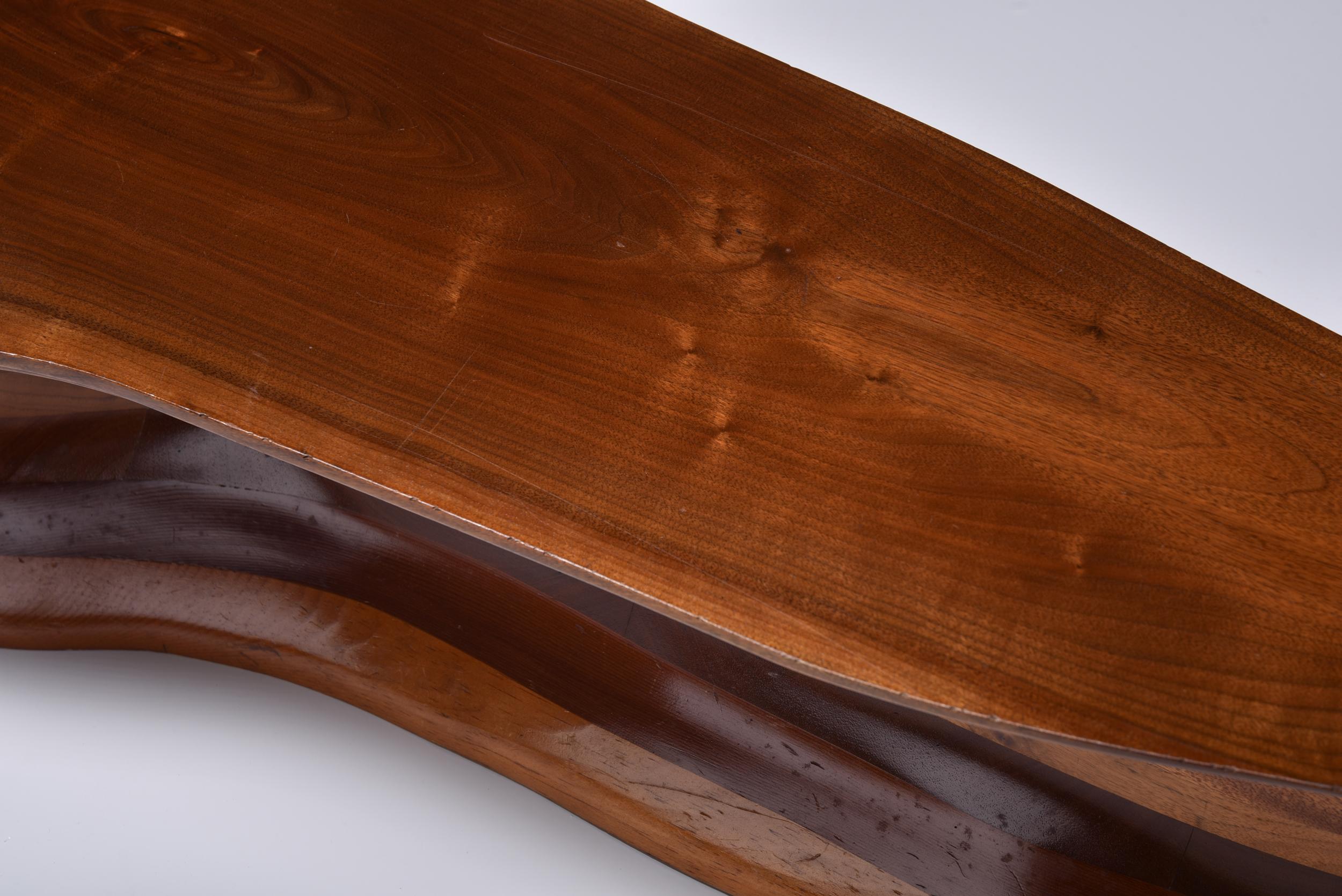 Studio Craft Solid Wood Coffee Table Mid-Century Modern Era USA For ...