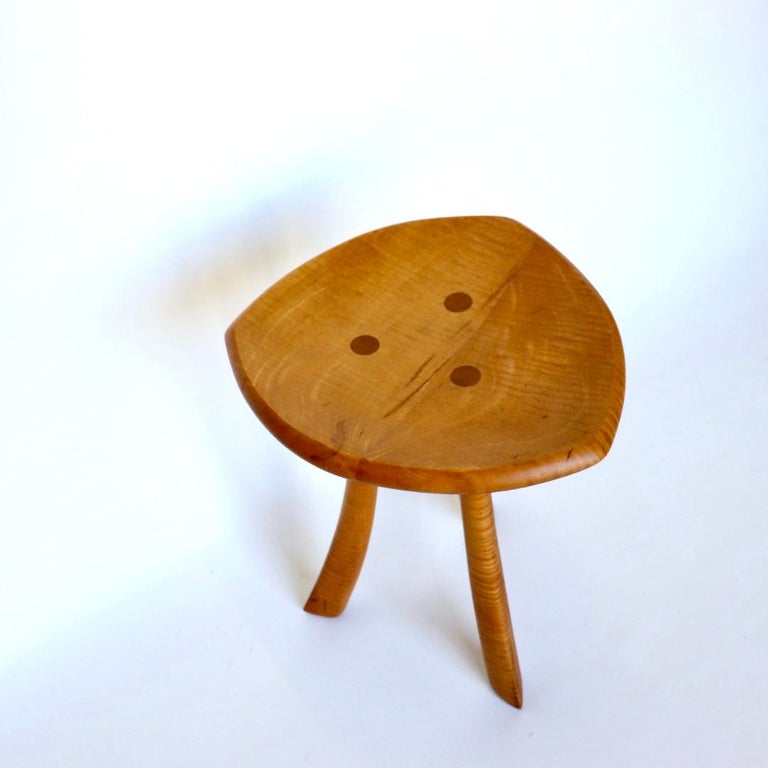 Studio Craft Stool or Side Table by Steven Spiro For Sale at 1stDibs