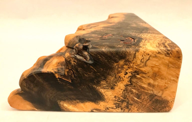 Studio Craft Wood Box For Sale at 1stDibs