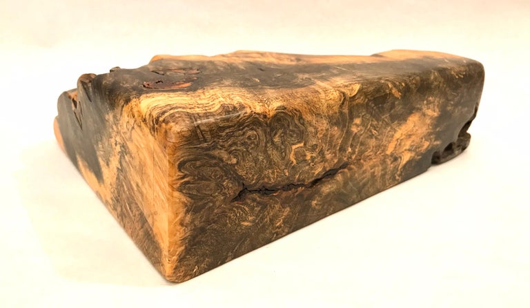 Studio Craft Wood Box For Sale at 1stDibs