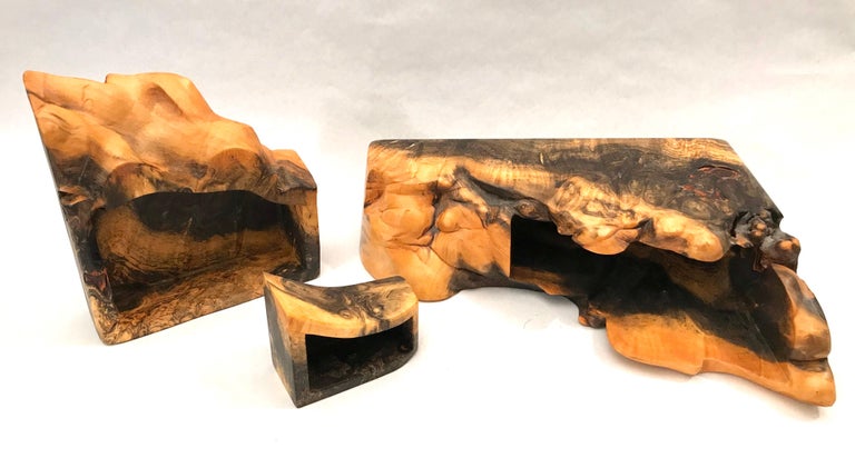 Studio Craft Wood Box For Sale at 1stDibs