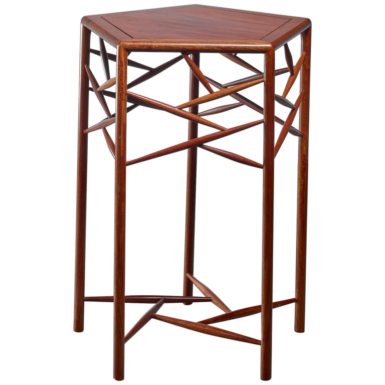 Studio Craft Wood Side Table, American, 1960s For Sale at 1stDibs