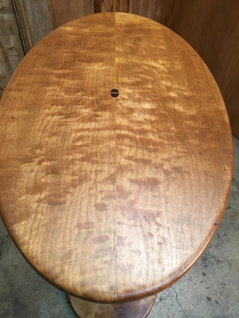 Studio Crafted Side Table by Mitch Goldstein, 1982 For Sale at 1stDibs