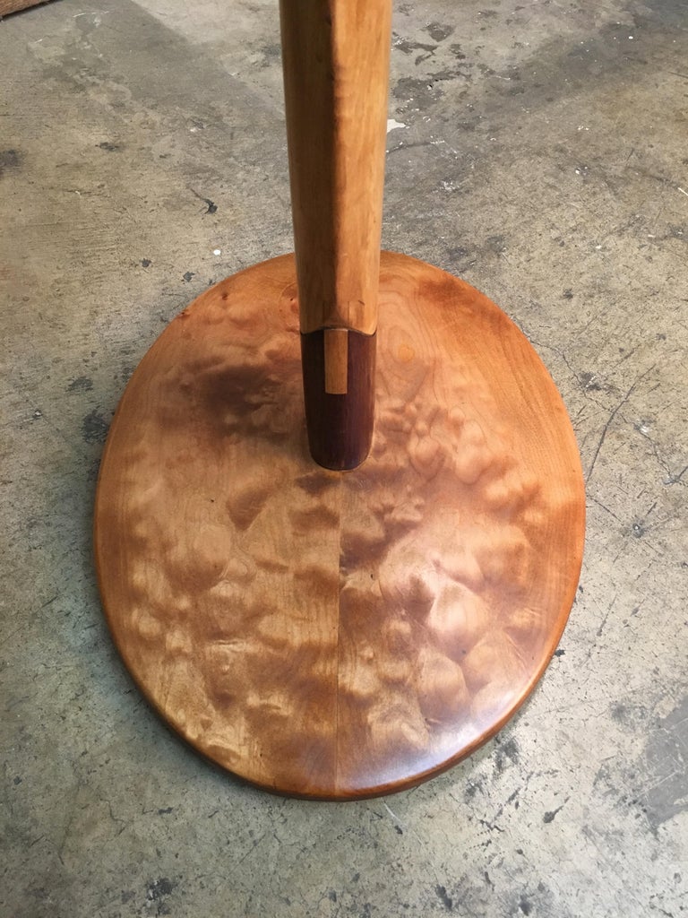 Studio Crafted Side Table by Mitch Goldstein, 1982 For Sale at 1stDibs