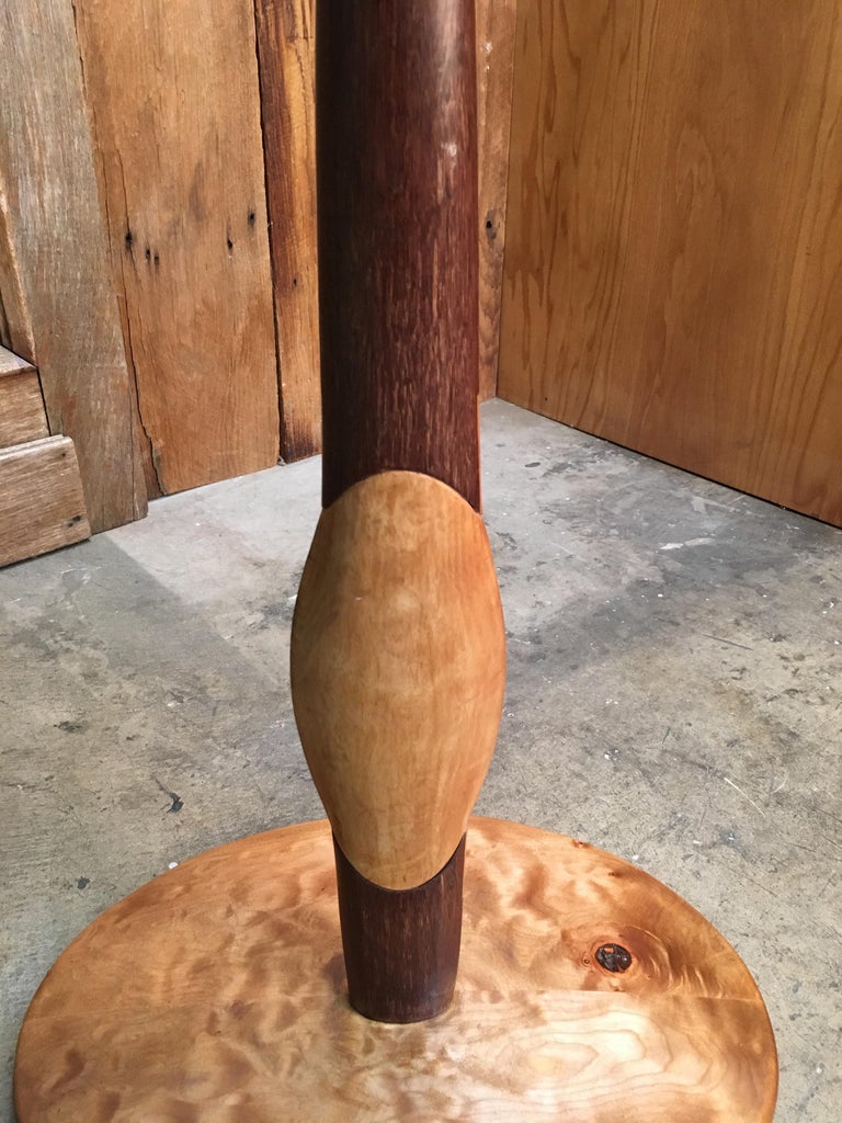 Studio Crafted Side Table by Mitch Goldstein, 1982 For Sale at 1stDibs