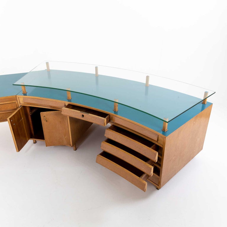 Studio Desk, designed by Vittorio Armellini, Italy Mid-20th Century For ...