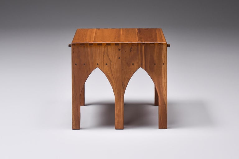 Studio Furniture American Craft Side Table with Drawer on Each Side at ...