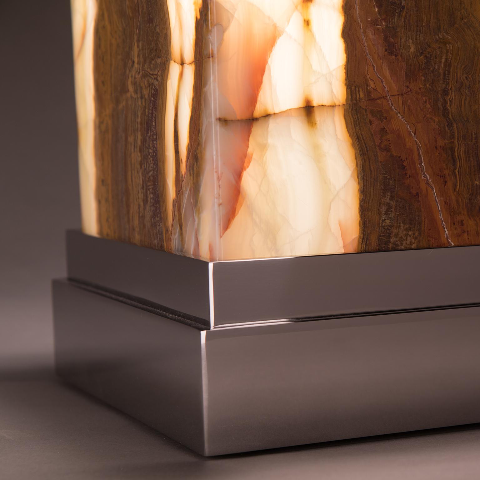 Studio Greytak 'Desert Deco Glo 2' Green and Brown Aragonite and ...