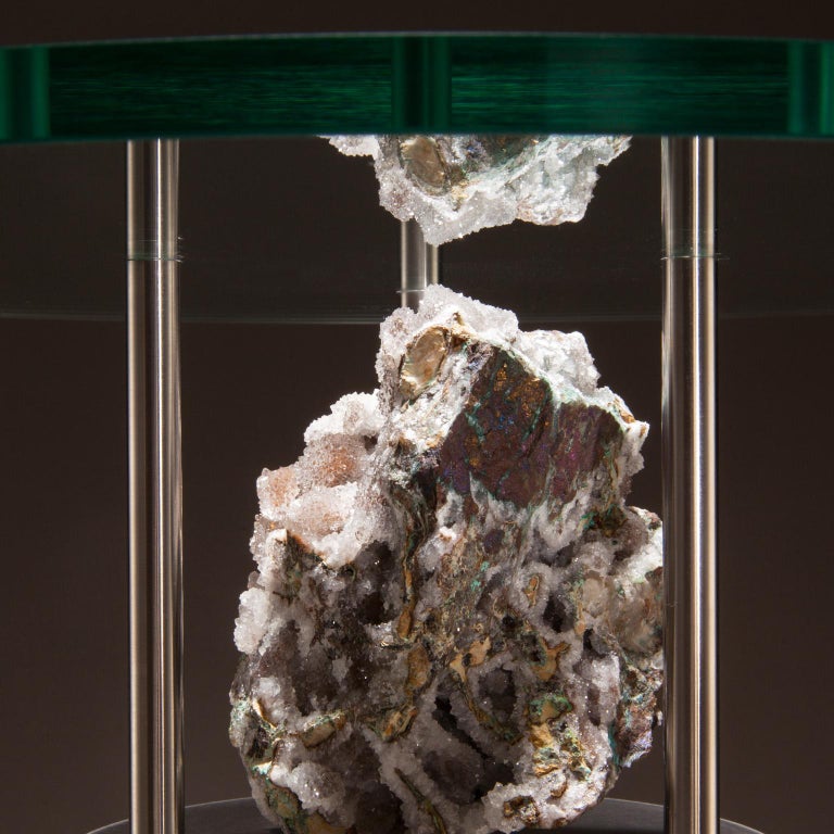 Studio Greytak 'Peekaboo Table 6' Quartz, Chalcedony, Maple and ...