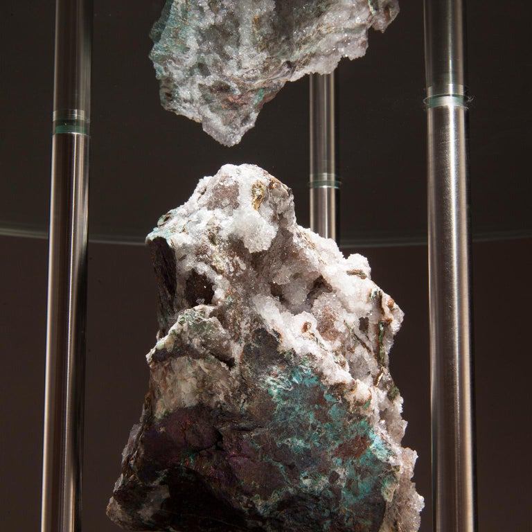 Studio Greytak 'Peekaboo Table 6' Quartz, Chalcedony, Maple and ...