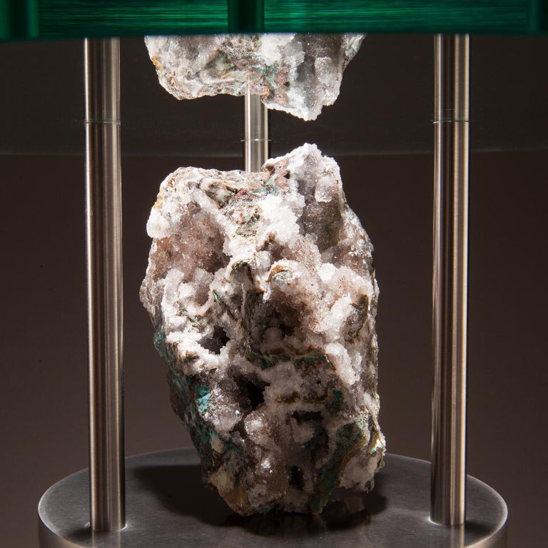 Studio Greytak 'Peekaboo Table 6' Quartz, Chalcedony, Maple and ...