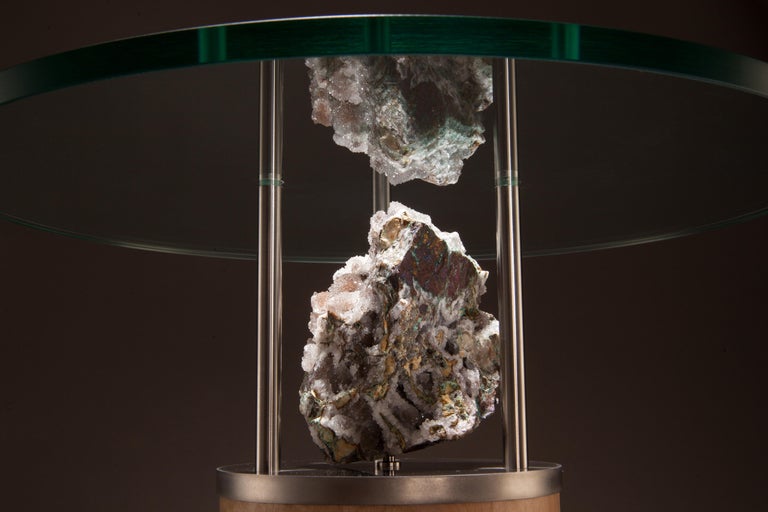 Studio Greytak 'Peekaboo Table 6' Quartz, Chalcedony, Maple and ...