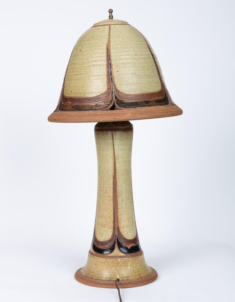 Studio Lamp with Ceramic Lamp Shade at 1stDibs | ceramic light shade ...