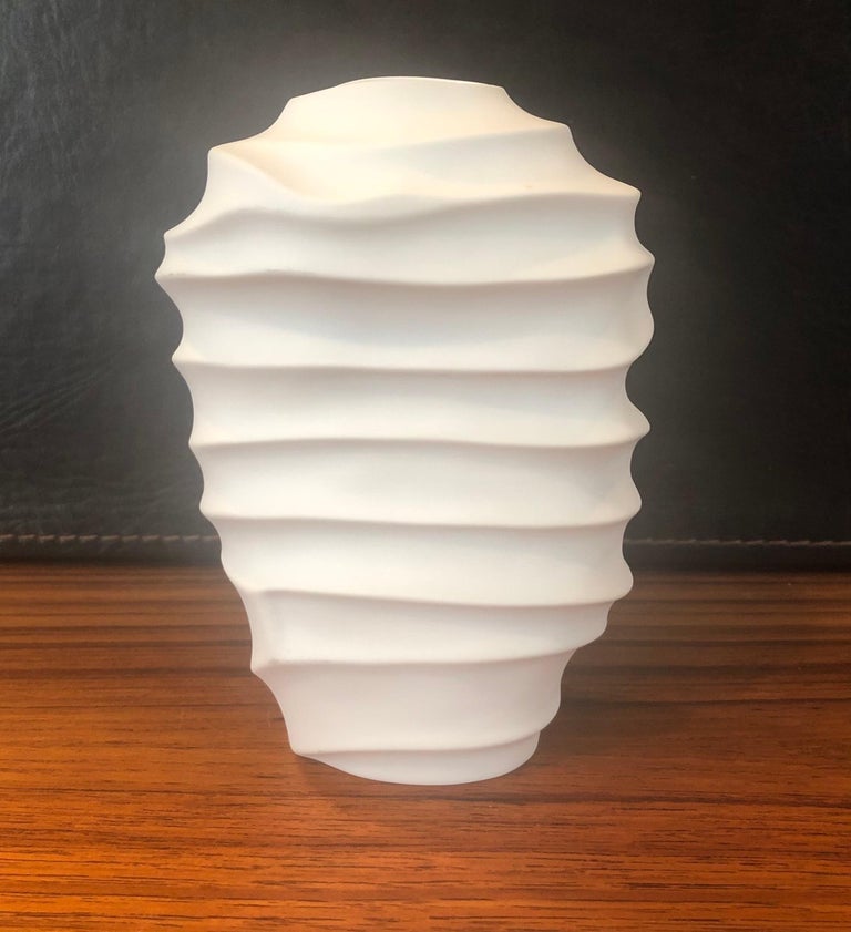 Studio-Line Vita Grooved Vase by Johann Van Loon for Rosenthal For Sale ...