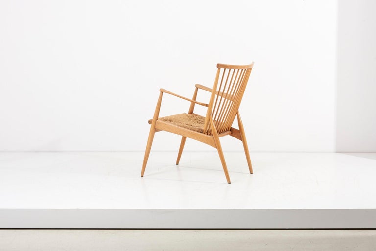 Studio Lounge Chair in Ash, Germany 1950s For Sale at 1stDibs