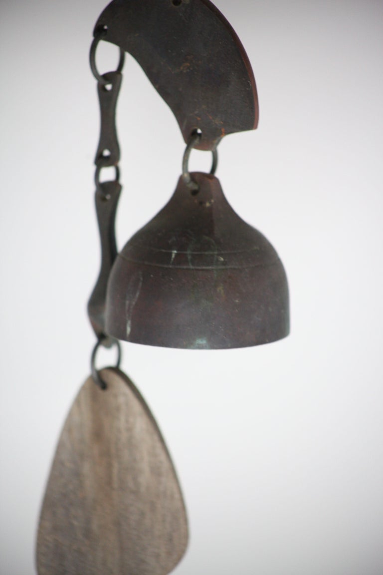 Studio Made Bronze Wind Chimes by Richard Fisher at 1stDibs