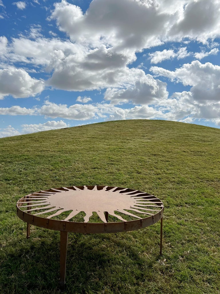 Studio Made Mexican Sun Indoor Outdoor Coffee Table For Sale at 1stDibs