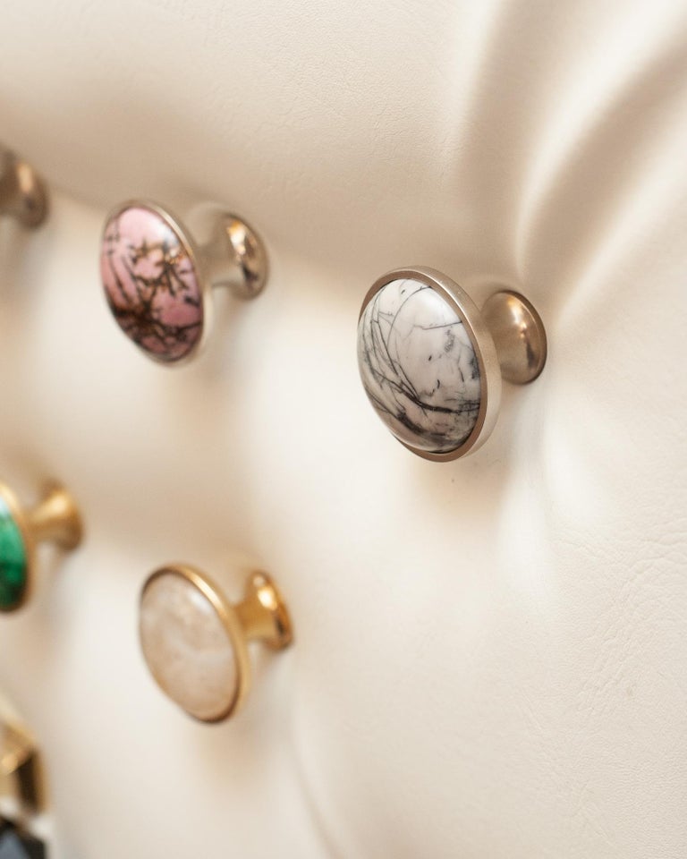 Studio Maison Nurita Grey Jasper Cabinet Knob For Sale at 1stDibs