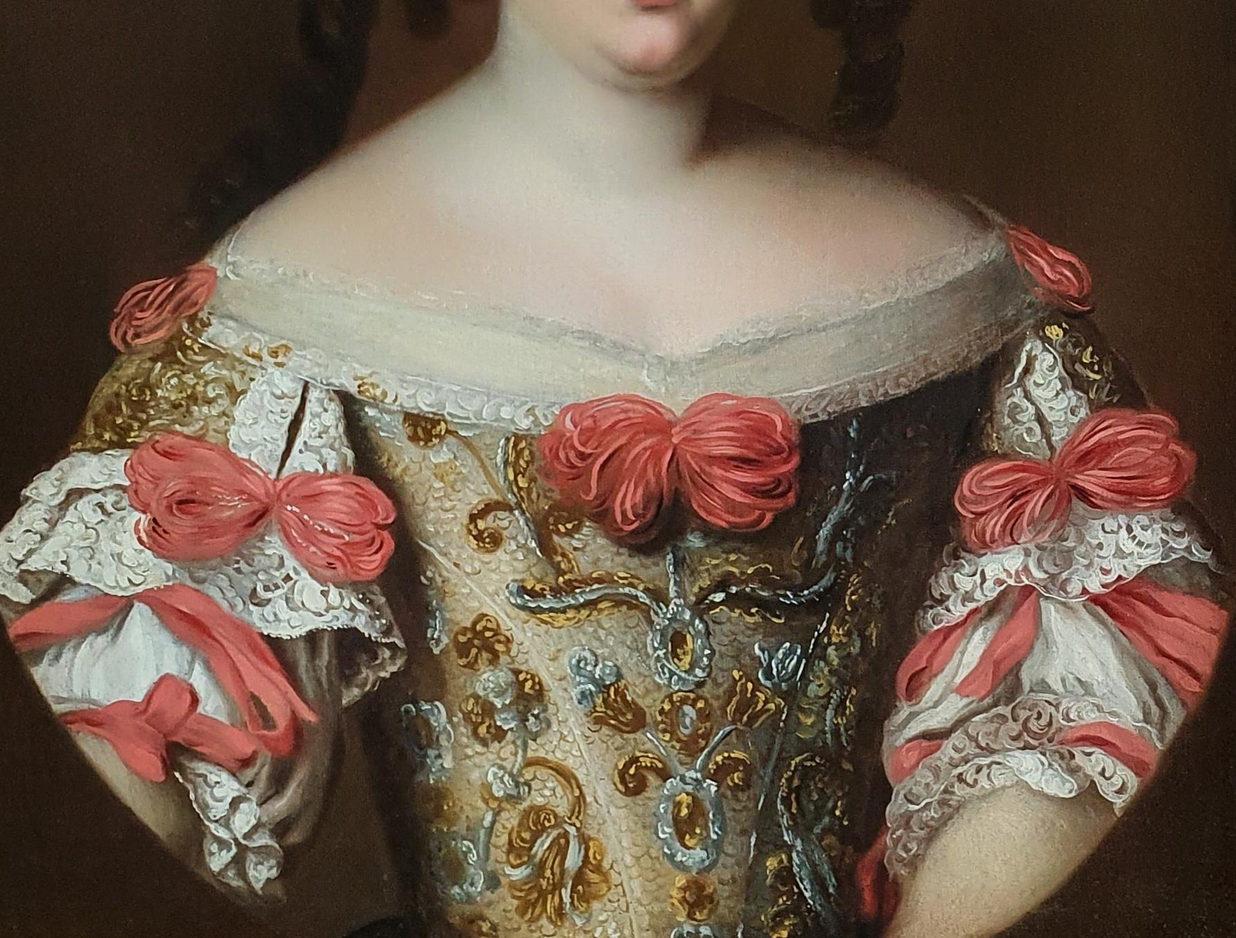 (Studio of) Jacob Ferdinand Voet - Portrait of a Lady, Maria Virginia ...