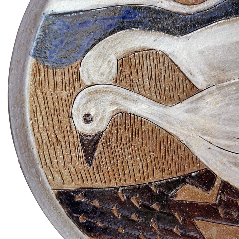 Studio Pottery Duck Bowl For Sale at 1stDibs