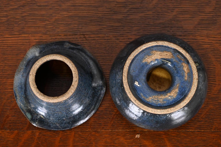 Studio Pottery Glazed Ceramic Ash Tray For Sale at 1stDibs