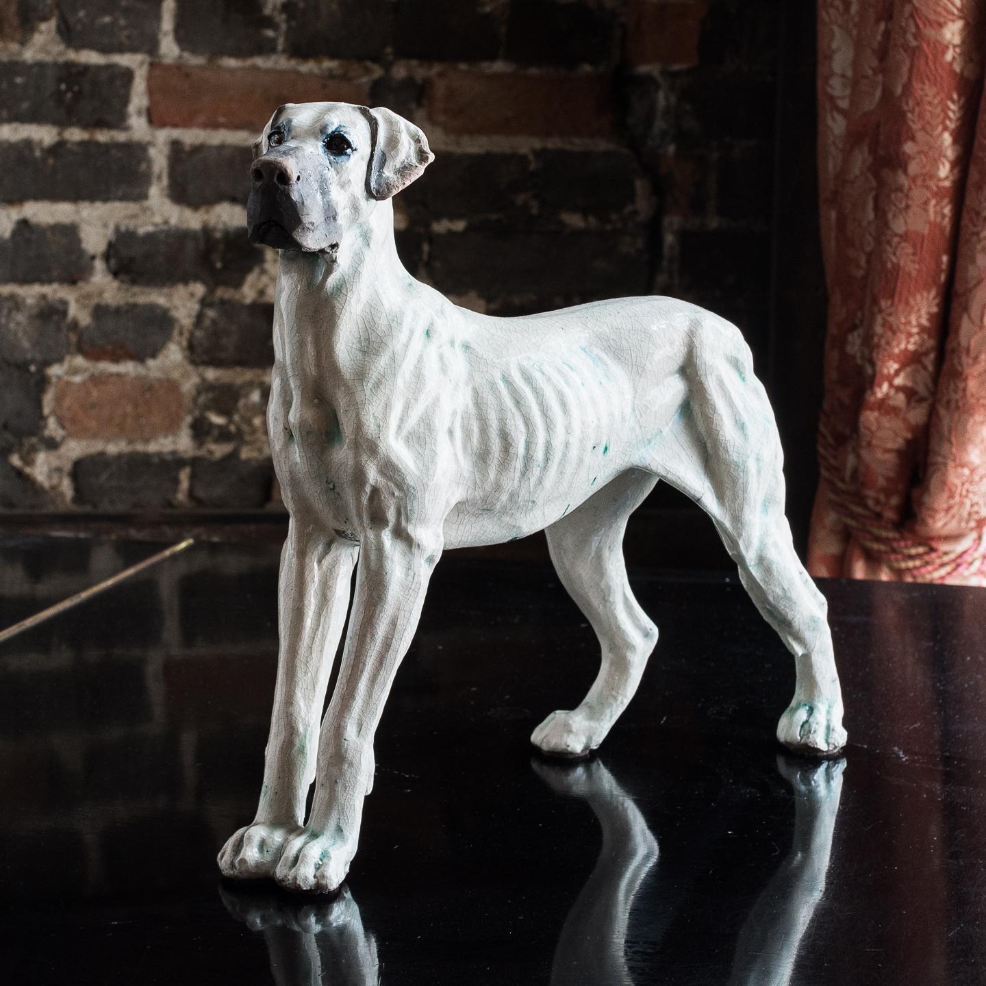 Studio Pottery Great Dane by Kesa Rudge at 1stDibs | pottery by dane