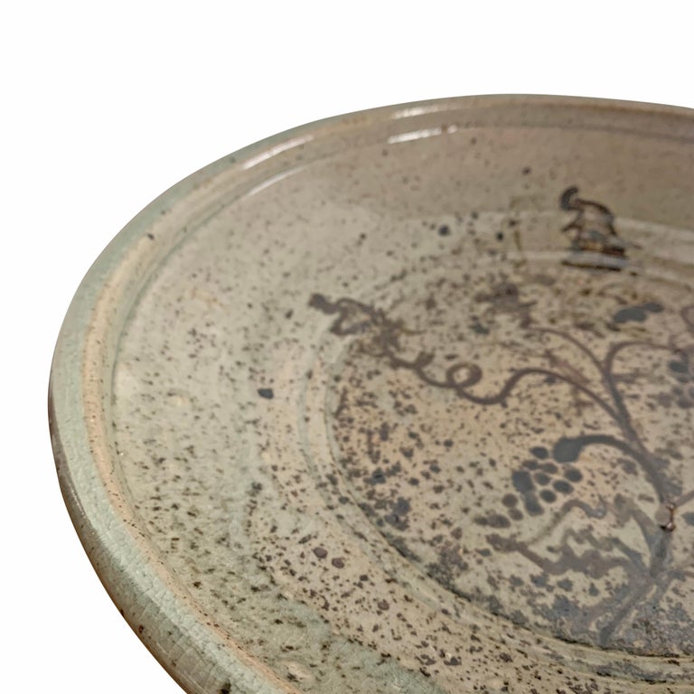 Studio Pottery Platter For Sale at 1stDibs