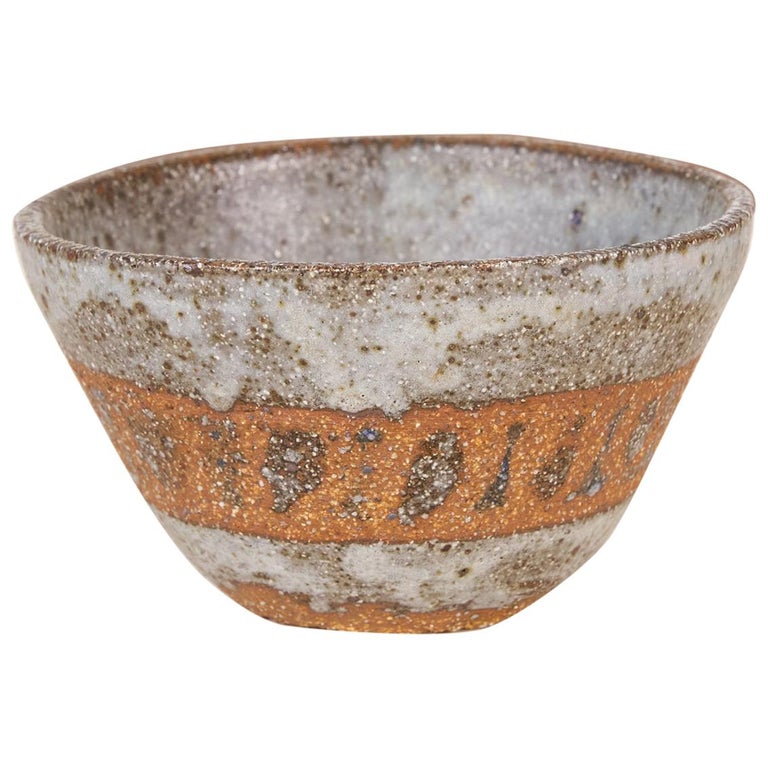Studio Pottery Stoneware Bowl For Sale at 1stDibs