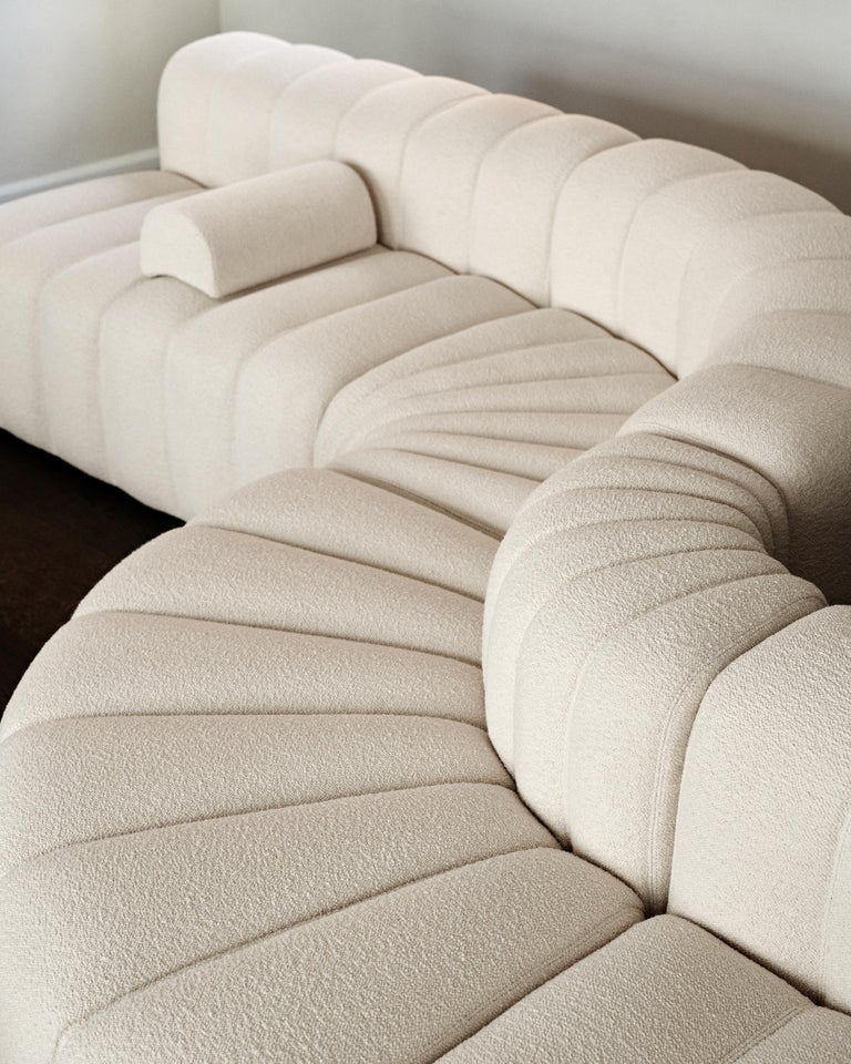 'Studio' Sofa by Norr11, Modular Sofa, Setup 8, White For Sale at 1stDibs