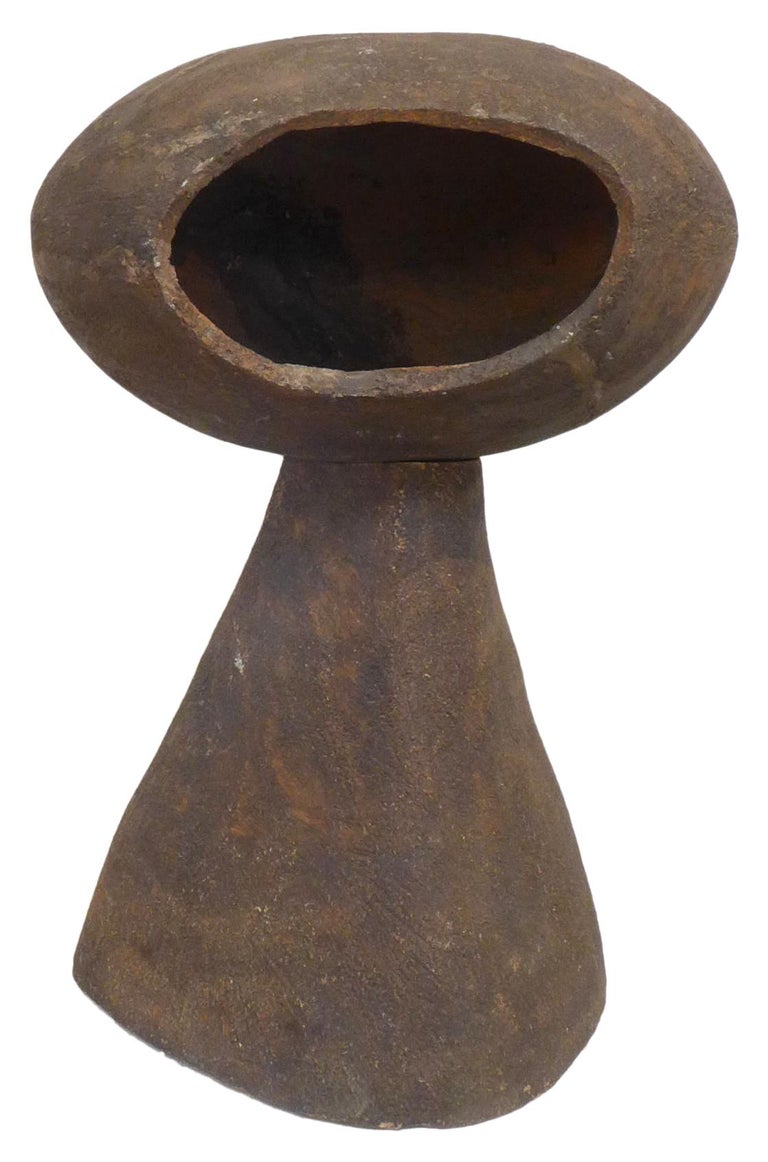 Studio Terra Cotta Standing Pod Planter For Sale at 1stDibs