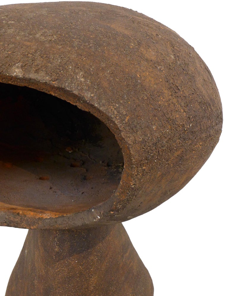 Studio Terra Cotta Standing Pod Planter For Sale at 1stDibs