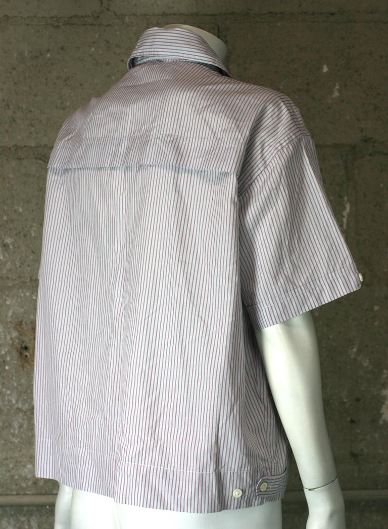 Studio VL, Upcycled and Embroidered Ascot Chang Mens Shirt For Sale at ...