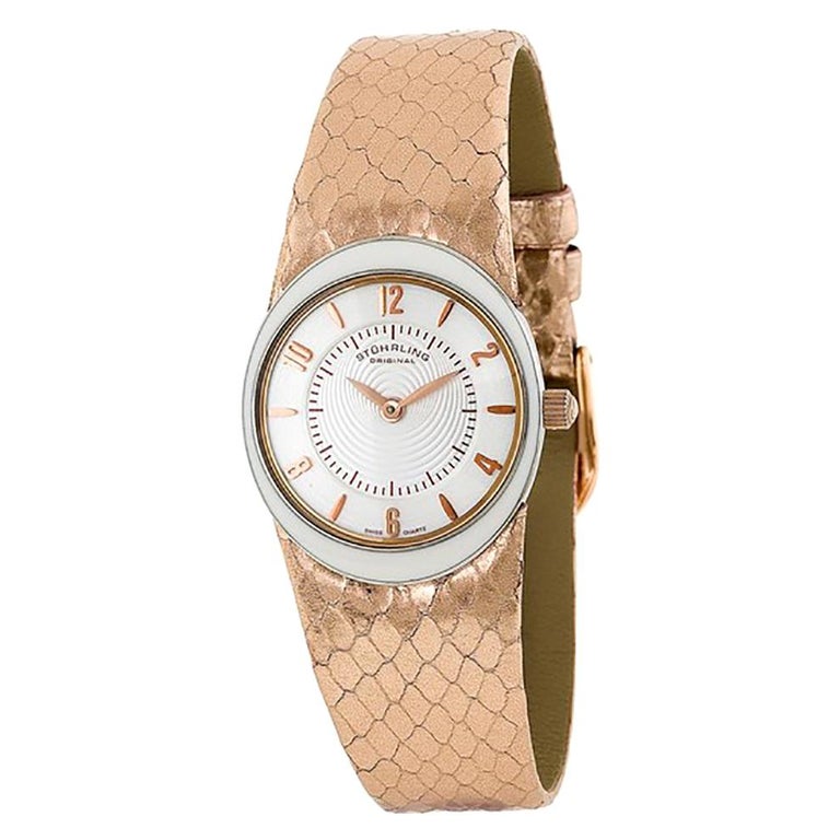 Stührling Tan Modiva 240.1115J2 Watch For Sale at 1stDibs