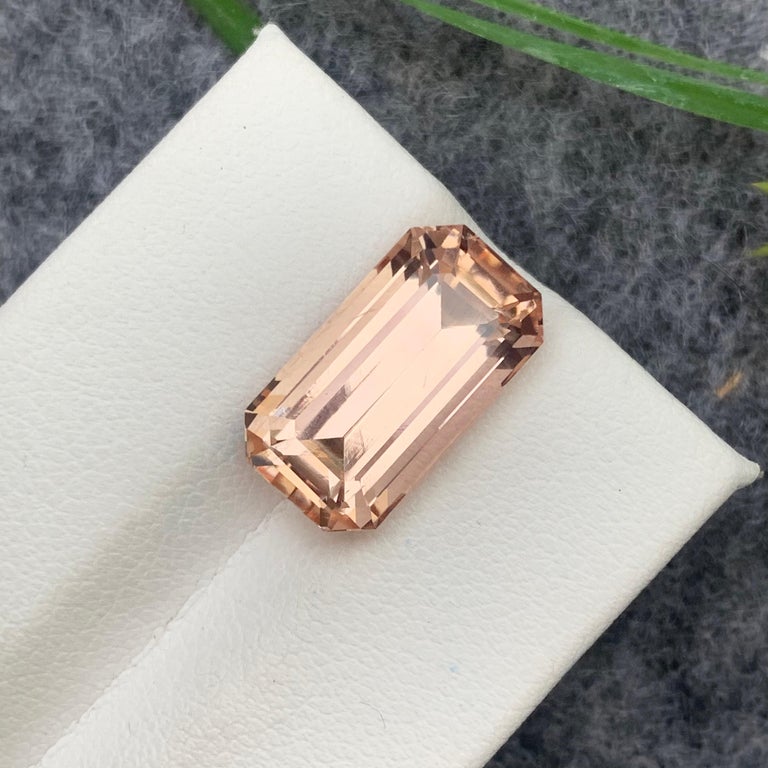 Stunning 10.40 Carat Natural Loose Rare Imperial Topaz From Katlang Pakistan For Sale at 1stDibs