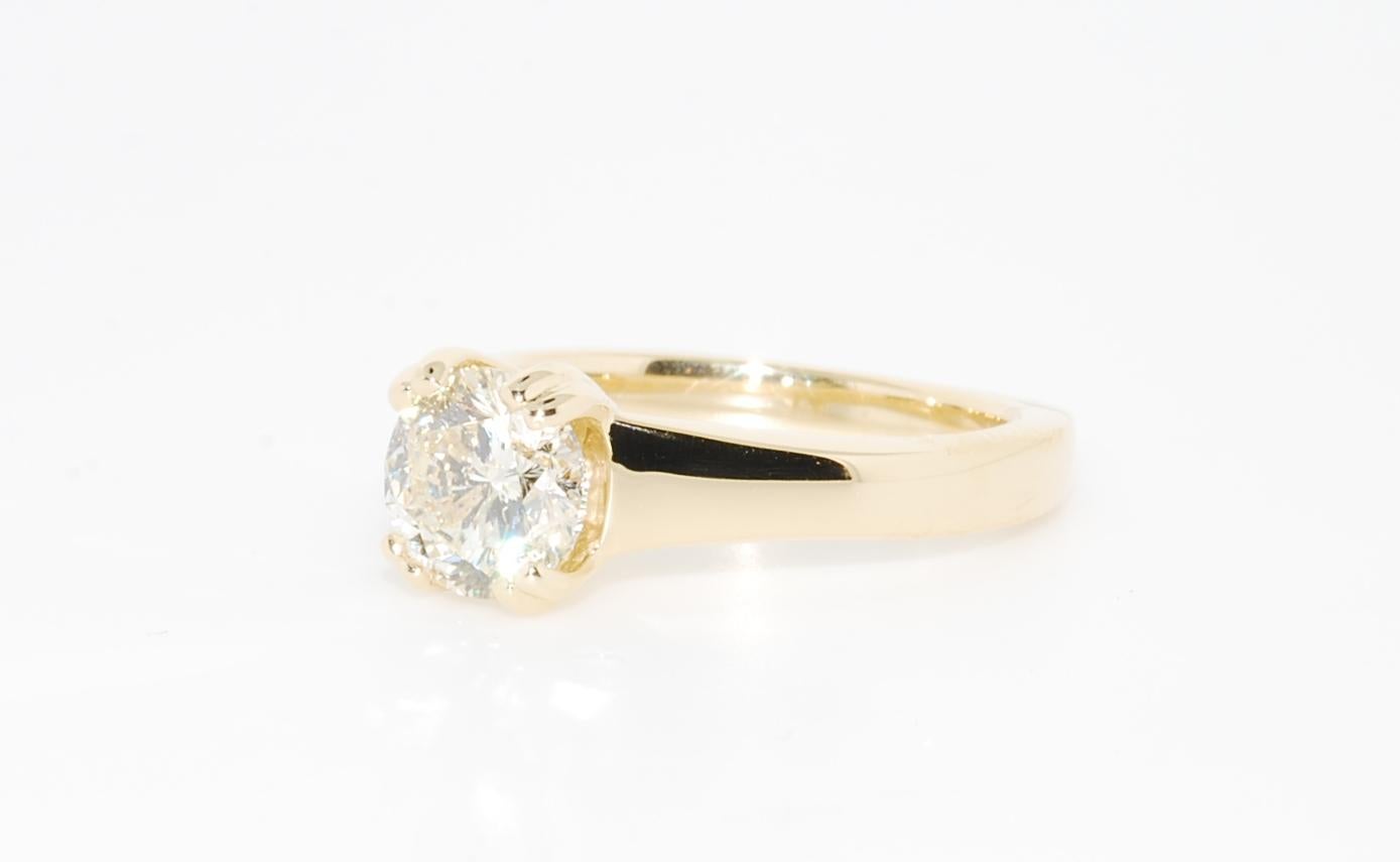 Stunning 1.57 Carat Star 129 Diamond with AGS Lab Report in 18 Karat ...