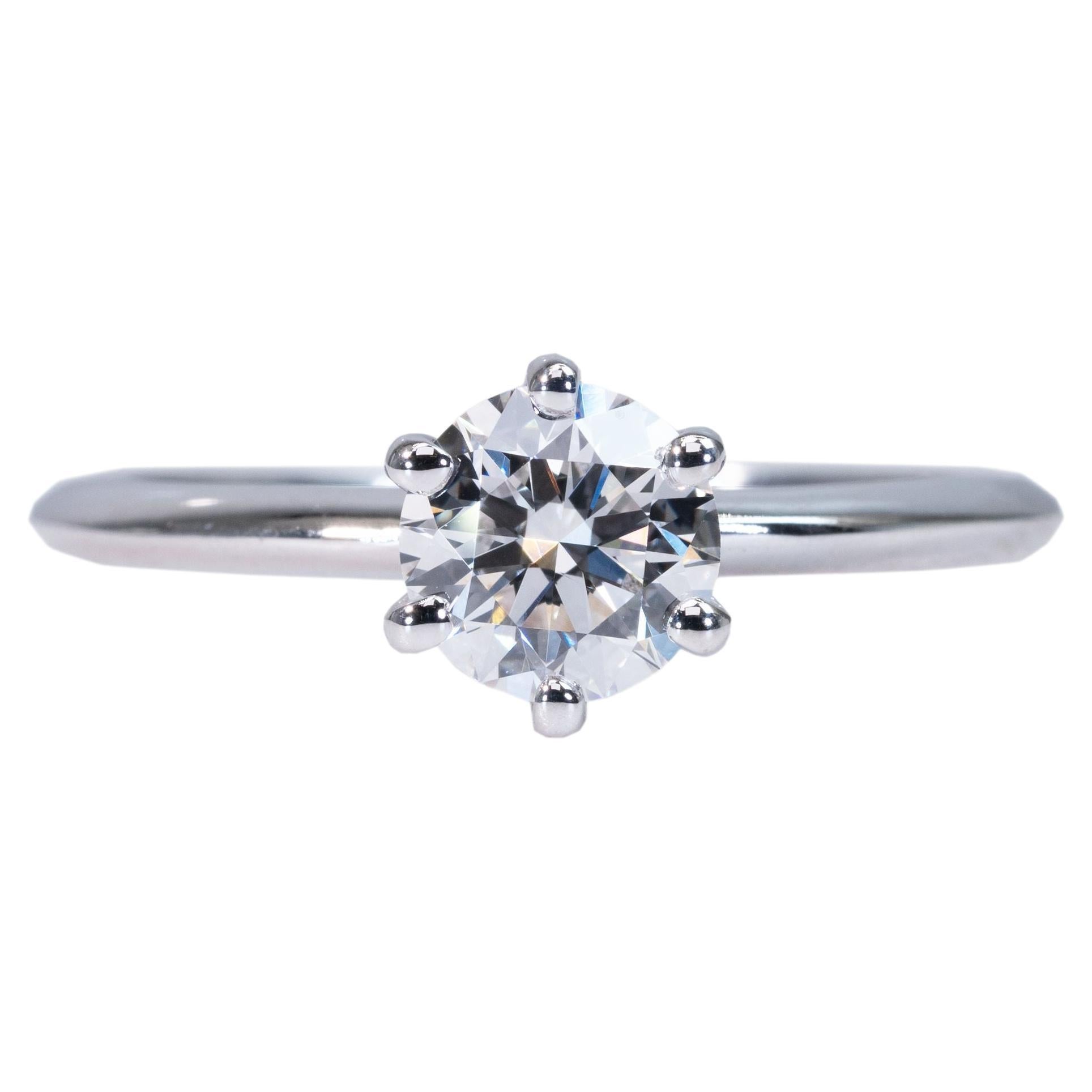 Stunning Pave 18K White Gold Ring with 1.48 ct Natural Diamonds, GIA ...