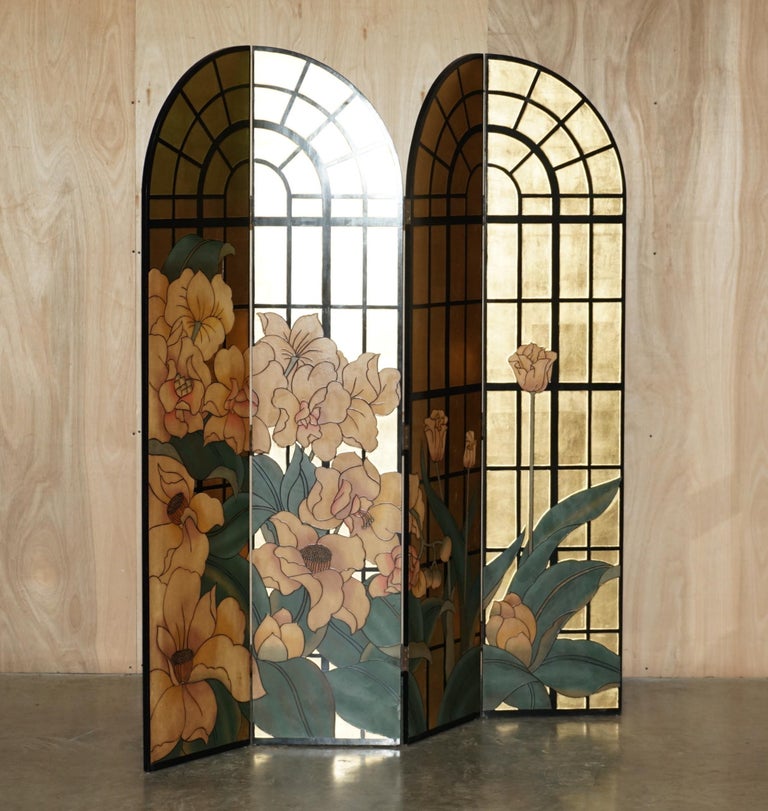 Stunning 1970s Fournier Paris Giltwood Room Divider from Liberty's ...