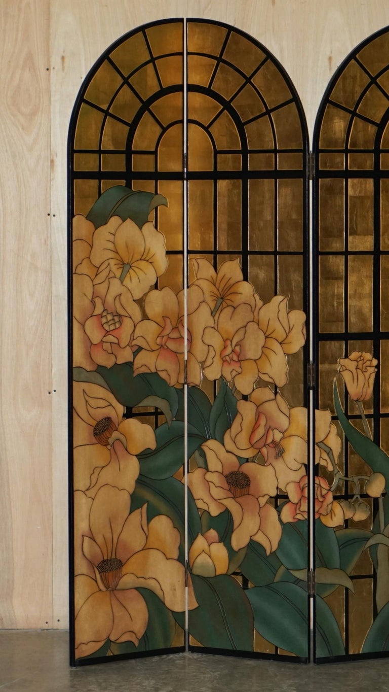Stunning 1970s Fournier Paris Giltwood Room Divider from Liberty's ...