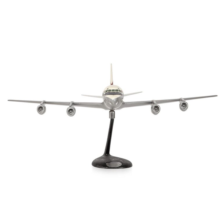 Stunning 20th Century American Aluminium Airplane Model, Douglas Dc-8 ...