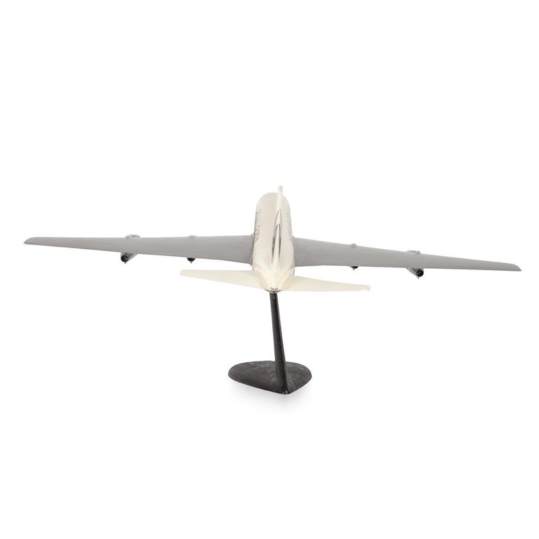 Stunning 20th Century American Aluminium Airplane Model, Douglas Dc-8 ...