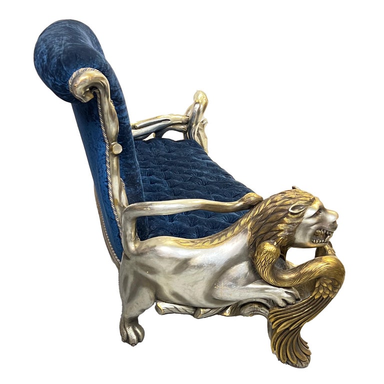 Stunning 20th Century Beech Wood Sofa with Dual Designs For Sale at 1stDibs