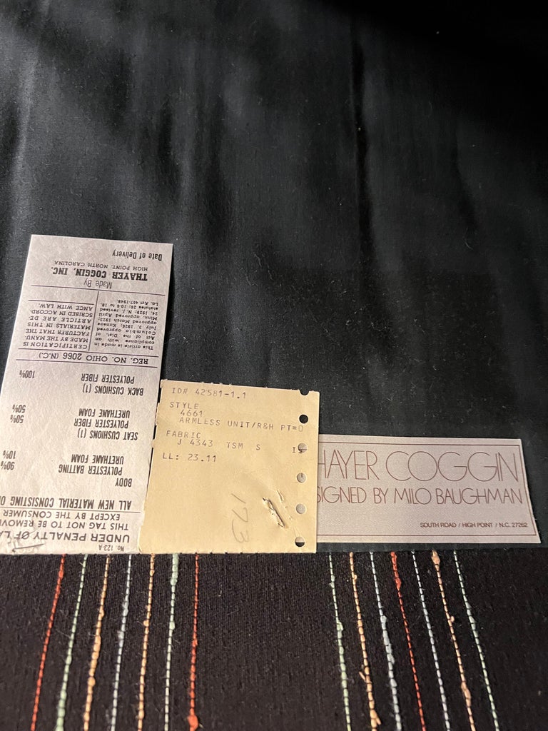 Stunning 6 Piece Milo Baughman Sectional Pit Group by Thayer Coggin ...