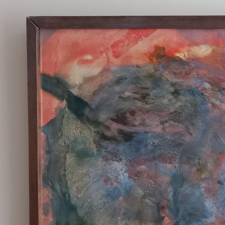 Stunning Abstract Oil Painting on Canvas by Modern British Artist ...