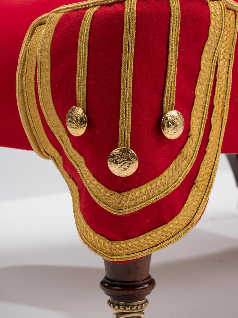 Stunning Antique Hall Chair 'The Military Pipers Chair' Victorian ...