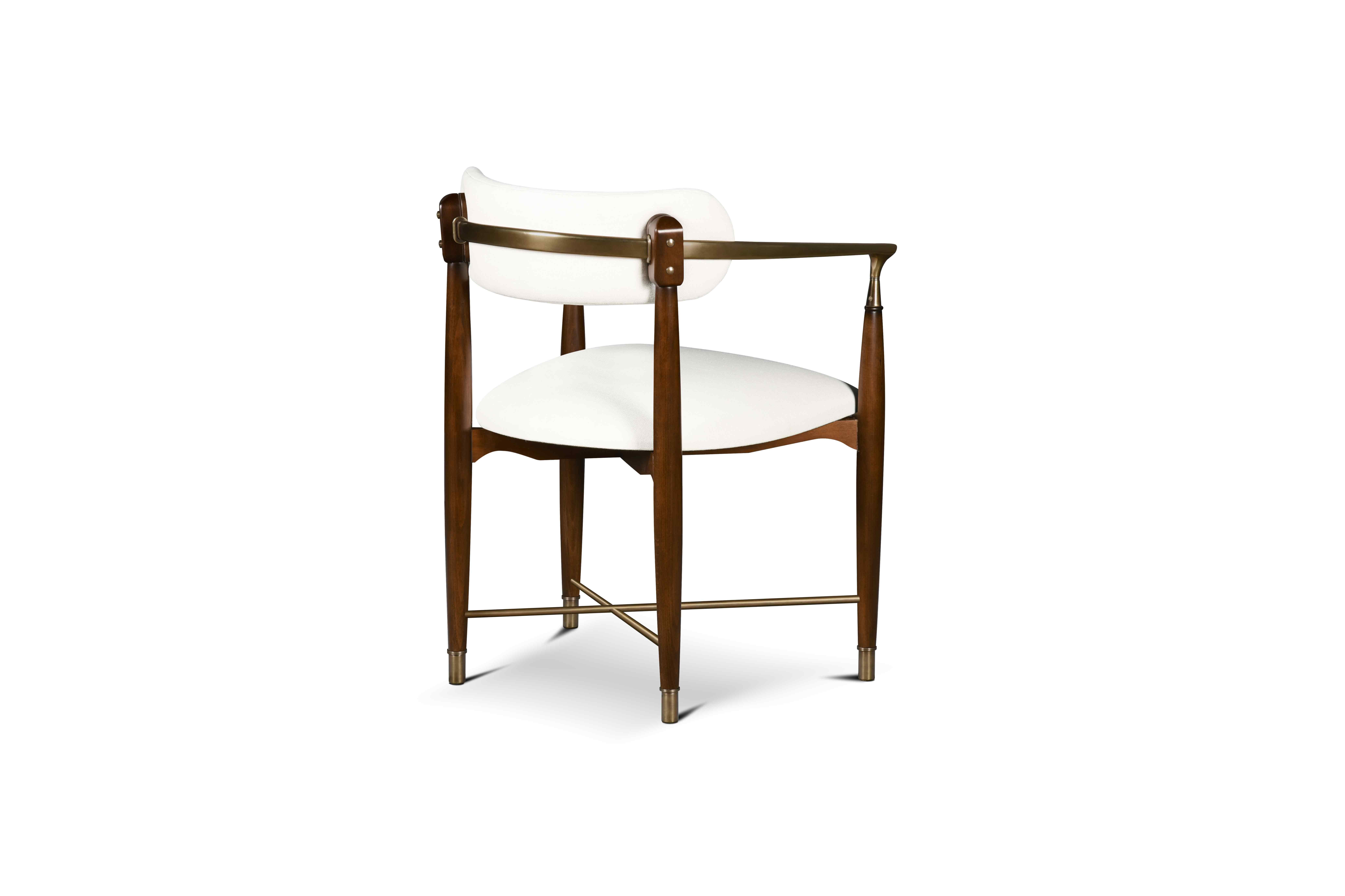 Stunning Bercy Chair inspired by Dan Johnson´s 50´s design with wood ...