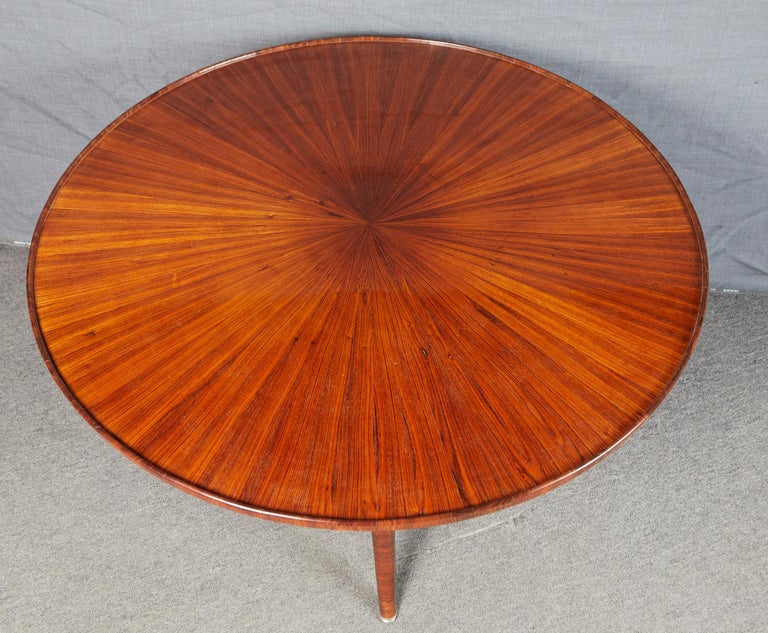 Stunning Art Deco Marquetry Side Table by Etienne Kohlmann For Sale at ...