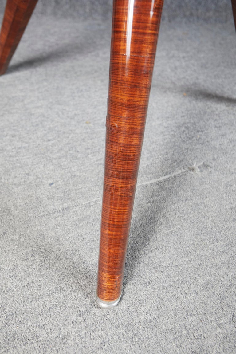 Stunning Art Deco Marquetry Side Table by Etienne Kohlmann For Sale at ...