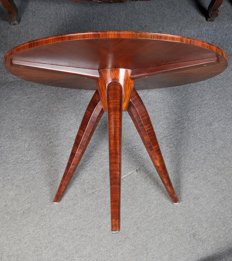 Stunning Art Deco Marquetry Side Table by Etienne Kohlmann For Sale at ...