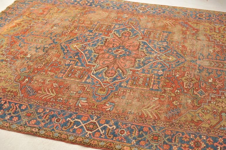 Stunning Artistic and Rugged Antique Northwest Tribal Rug, circa 1925 ...