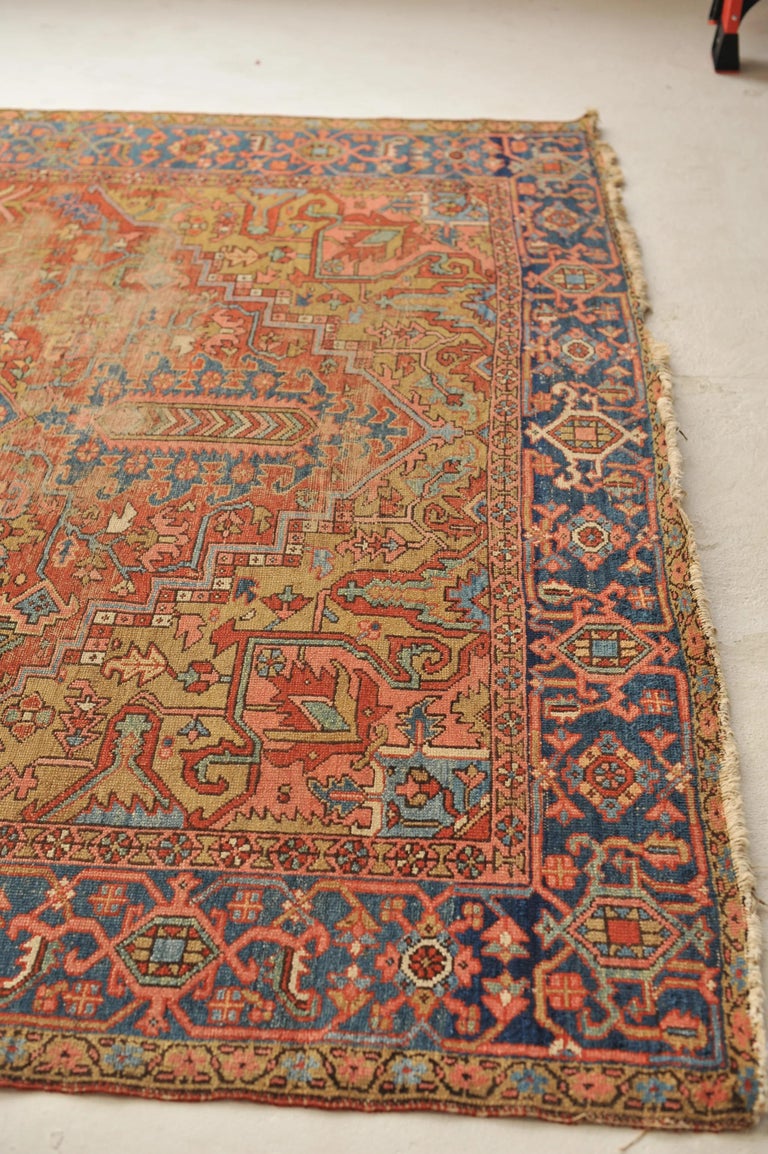 Stunning Artistic and Rugged Antique Northwest Tribal Rug, circa 1925 ...